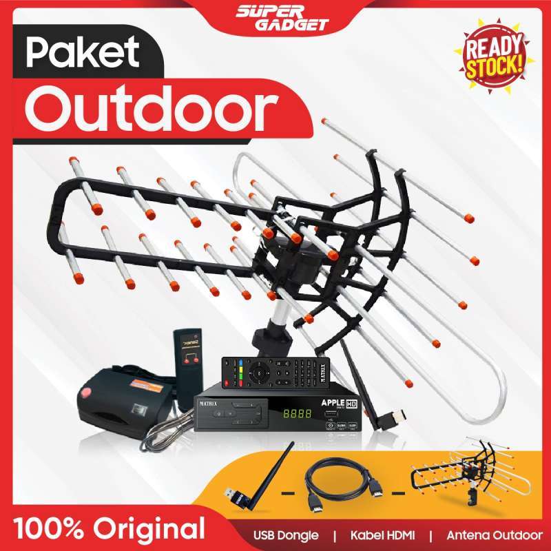 Jual Set Top Box Matrix Apple DVB2IP STB Antena Converter TV Tabung ...