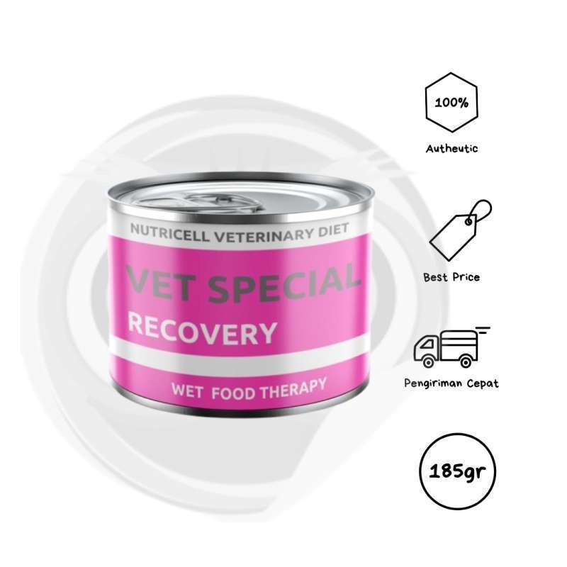 Jual Nutricell Vet Special Recovery Cat 185gr - Makanan Basah Kucing di ...