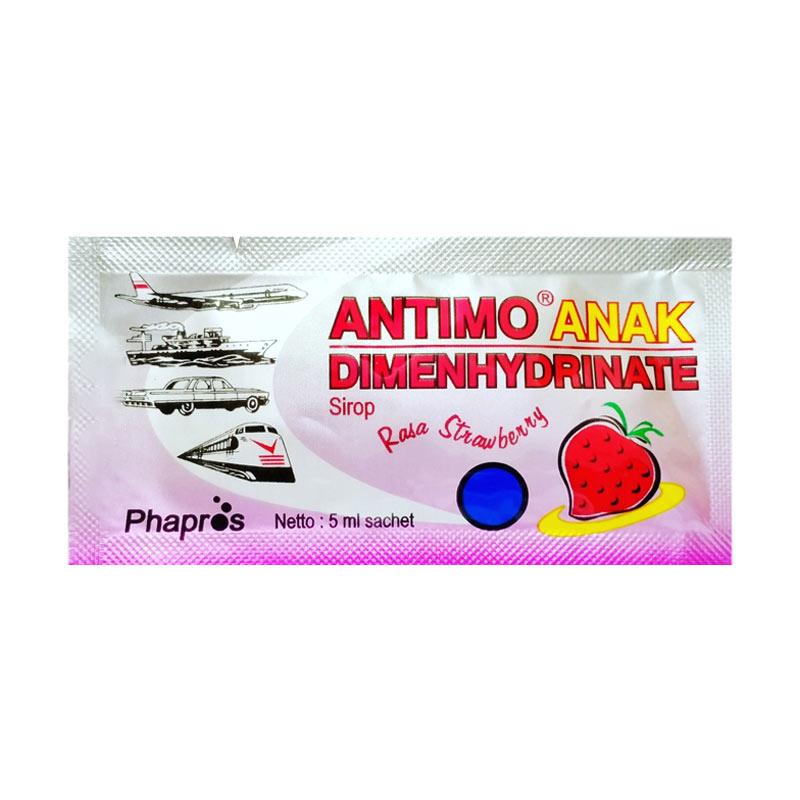 Jual ANTIMO Rasa Strawberry Antimo Anak [Kemasan Sachet] di Seller ...