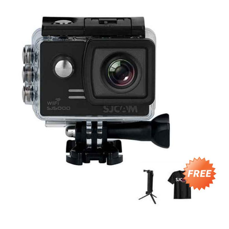 Promo Sjcam Sj5000 Wifi Ultra Hd Action Camera + 3 Way Monopod [original] Diskon 50% Di Seller ...