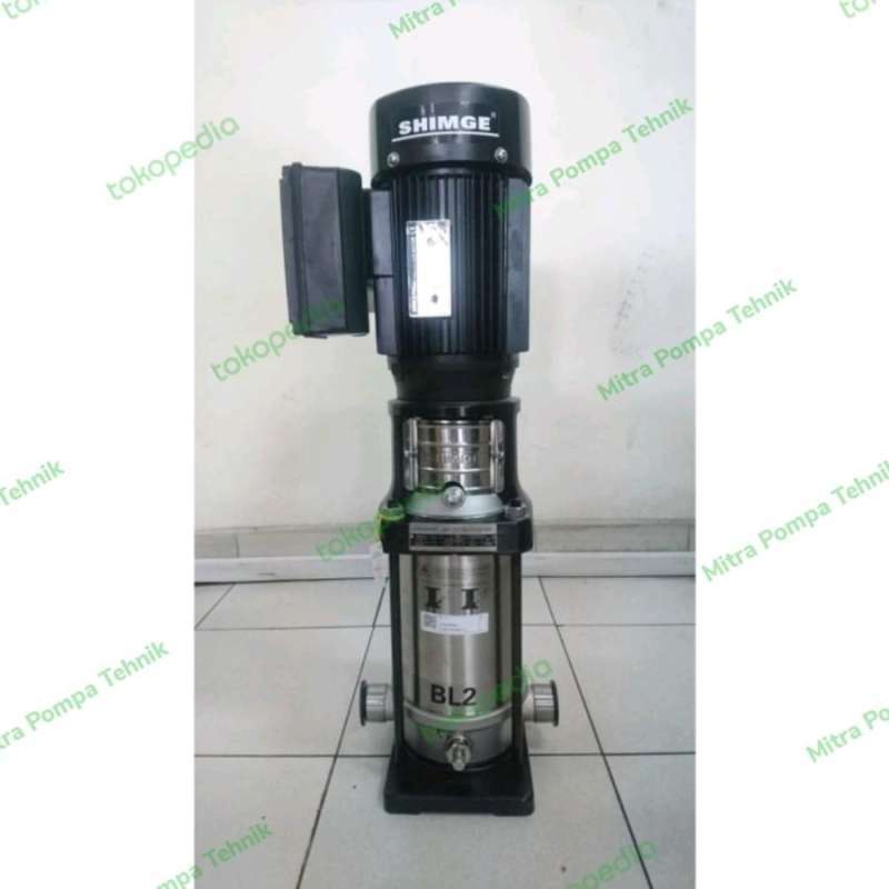 Jual Pompa Air Booster Shimge BL2-15 2Hp 3phase Pompa Vertical Multi ...