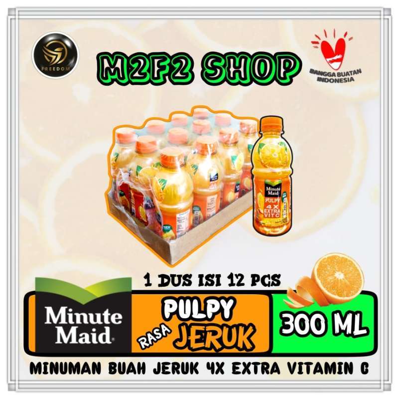 Promo Minute Maid Pulpy Orange - 300 ml (Kemasan Karton) Diskon 17% di ...