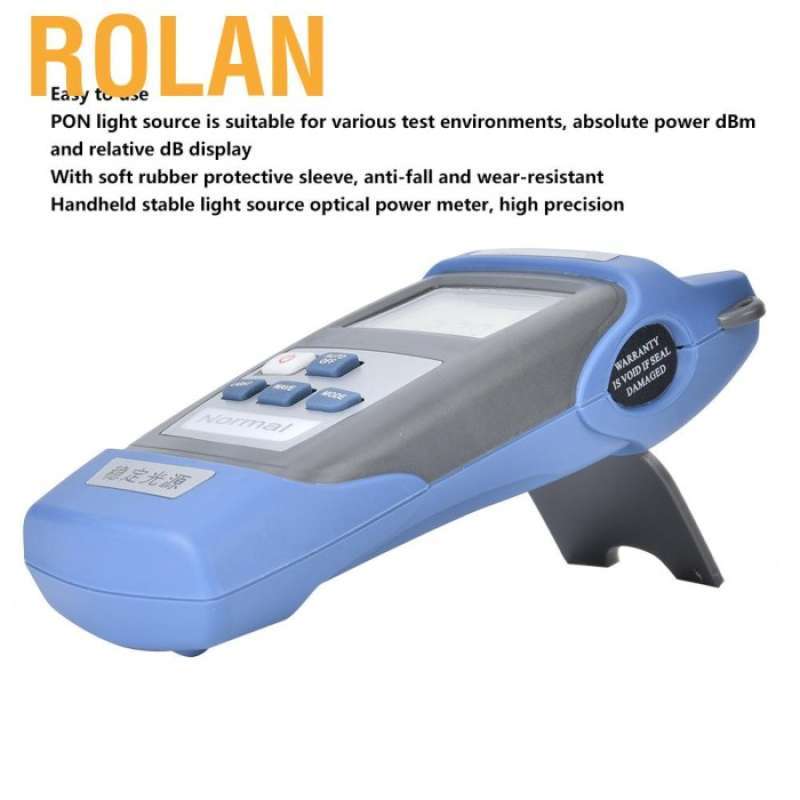 Jual Rolan Light Source Optical Power Meter Portable Fiber Optic Tester ...