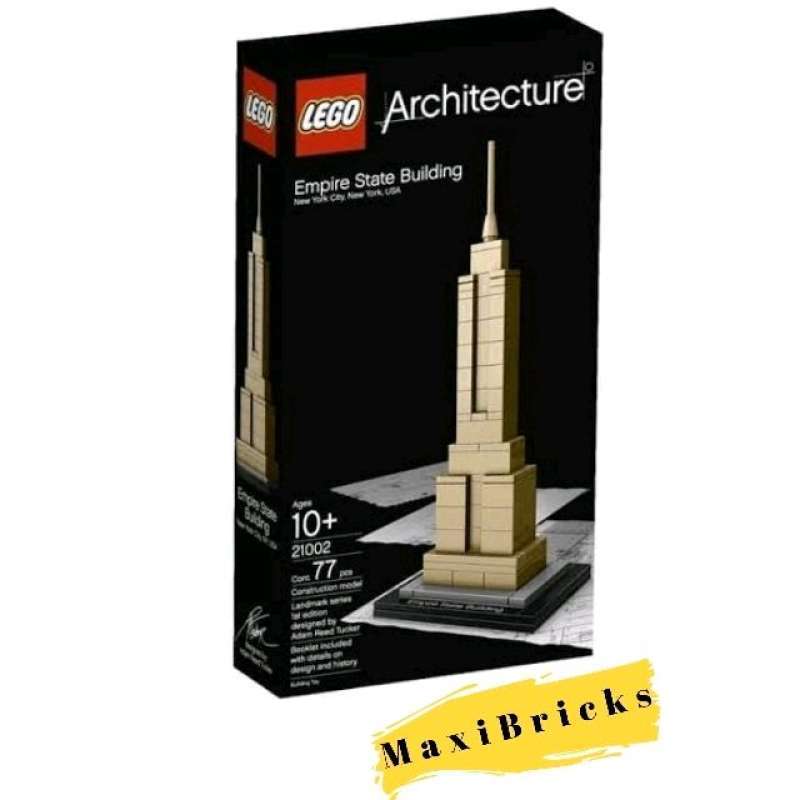 Promo LEGO Architecture 21002 Empire State Building Diskon 40% di ...