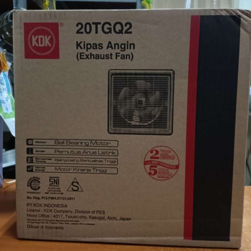 Jual Kdk Ceiling /plafon Exhaust Fan 8inch 20tgq/20tgq2 Di Seller Home ...