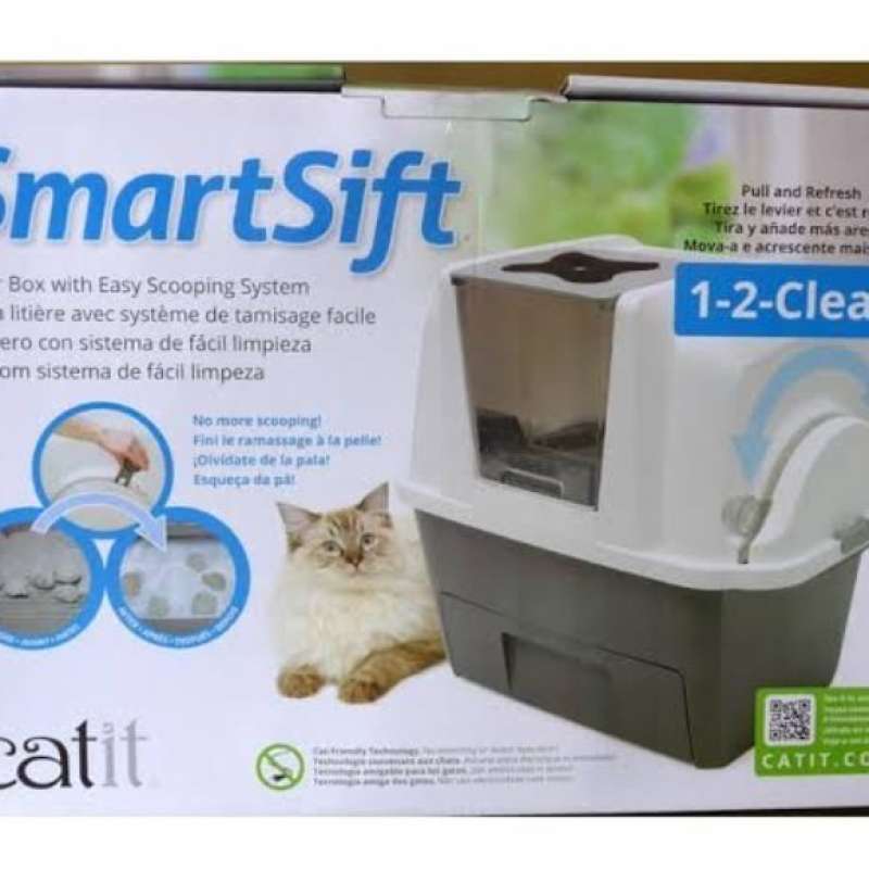 Jual Catit Smartsift Cat Litter Box Automatic - Bak Pasir Kucing Besar ...