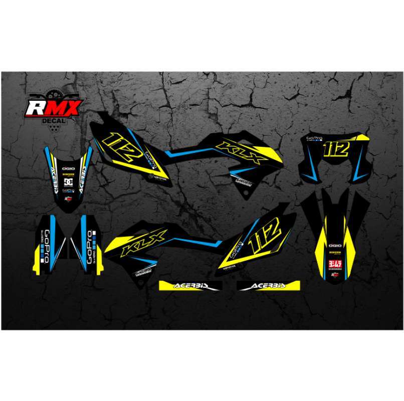 Jual Decal Sticker Klx Bf (002) Dekal Stiker Klx 150 G Fullbody 2016 ...