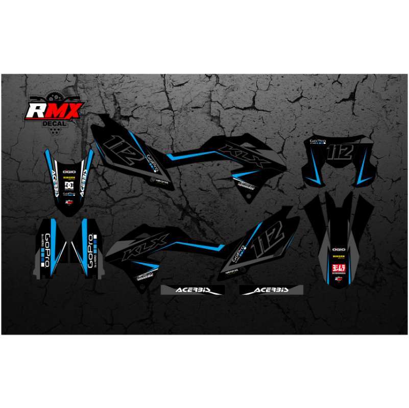 Jual Decal Sticker Klx Bf (002) Dekal Stiker Klx 150 G Fullbody 2016 ...