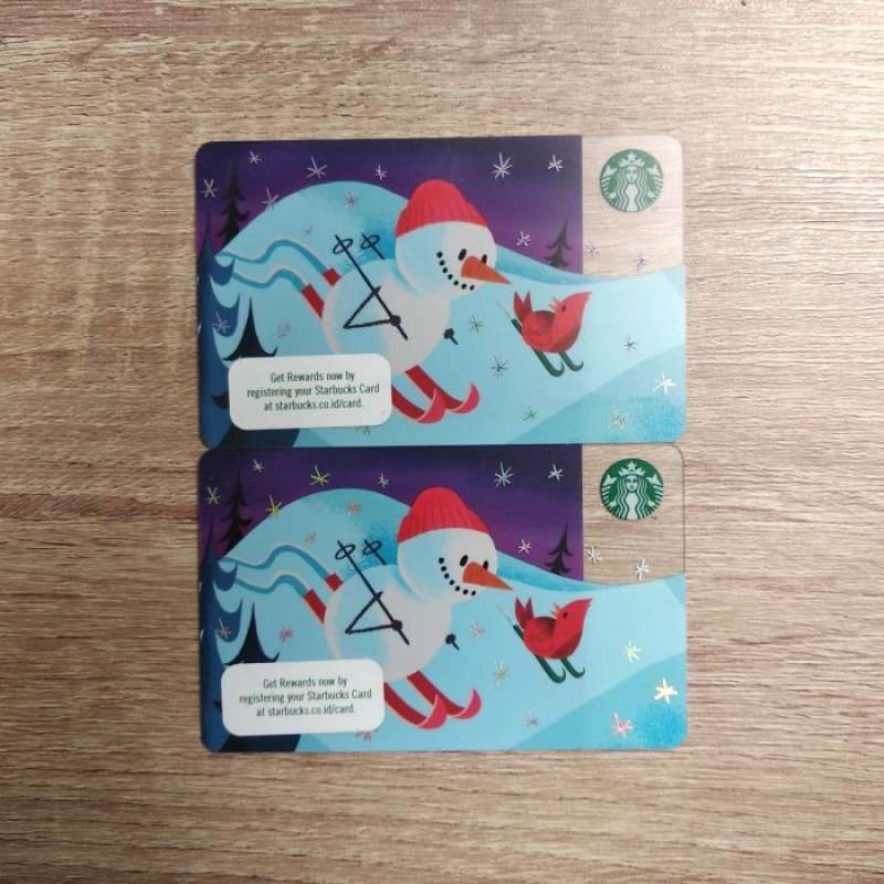Jual Kartu Koleksi Starbucks Card Collection Snow Man - Indonesia di ...