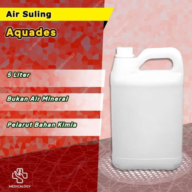 Jual Aquades 5 Liter Di Seller Medicalogy Makassar - Buakana, Kota ...