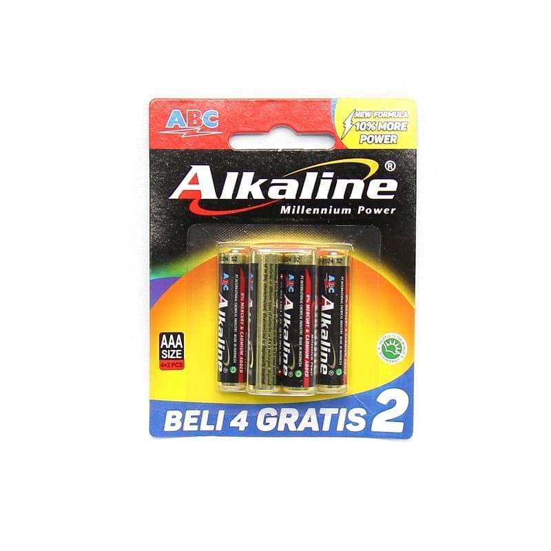 Jual Baterai Alkaline A3 Isi 6 Pcs Pack 💯 Harga Murah & Kualitas ...