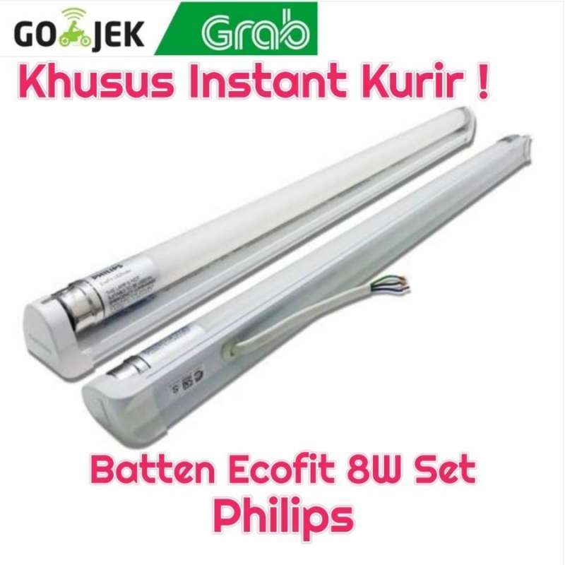 Jual Kap Lampu Tl Led T8 Batten Ecofit 8w Set Di Seller Gudang Lampu 10 ...