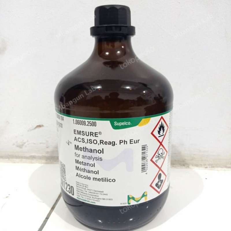 Promo Methanol Merck 2.5L For analysis Diskon 29% di Seller Nusa Berkah ...