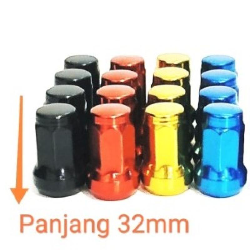 Jual mur baut velg ban roda racing mobil lug nut fujita 12X1.5 Warna ... Jual mur baut velg ban roda racing mobil lug nut fujita 12X1.5 Warna ...