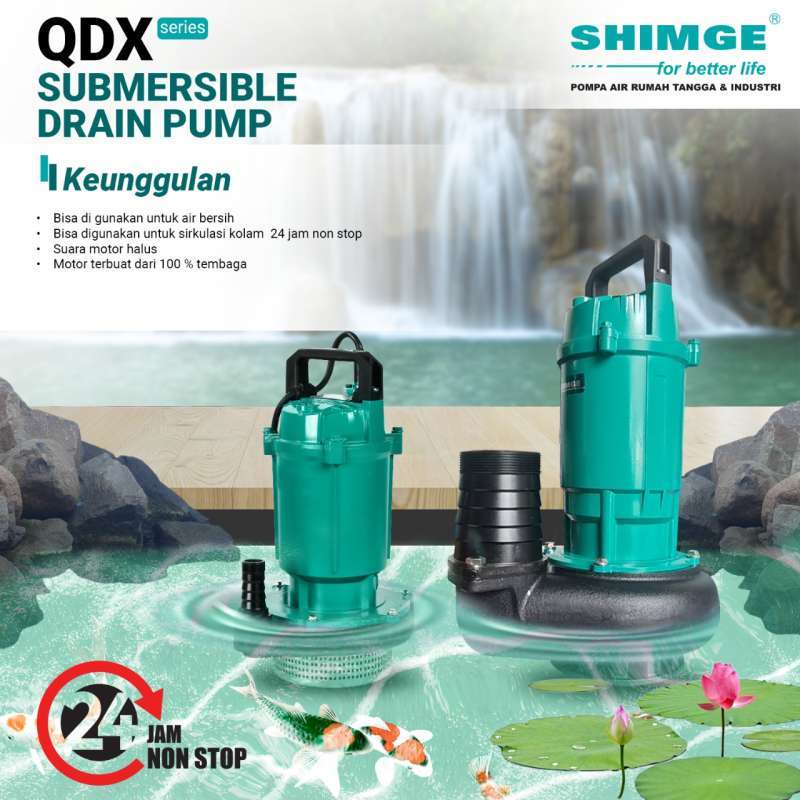 Jual Shimge Submersible Drain Pump Qdx Series Di Seller Shimge Indonesia - Jl Ambon Blok C ...
