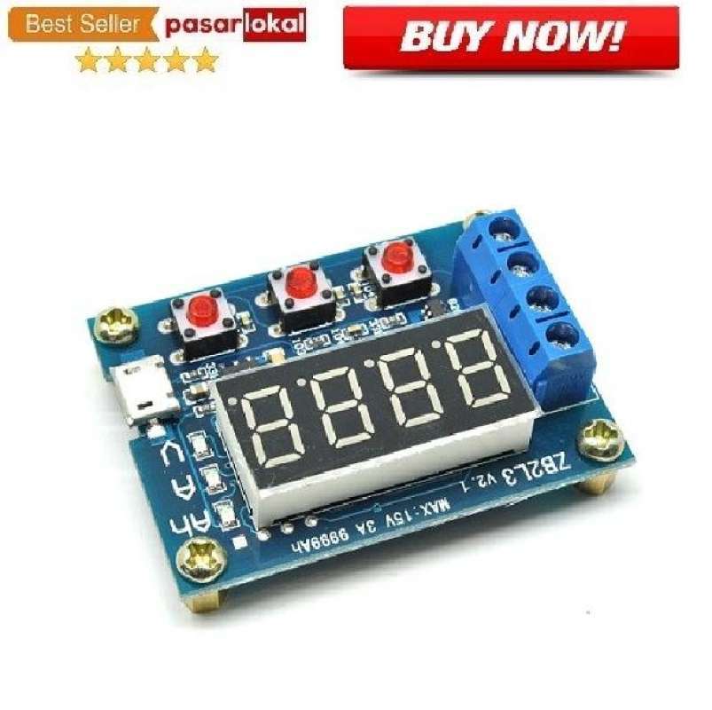 Jual Battery Capacity Meter Discharge Tester 1.5v 12v for 18650 Li-ion ...