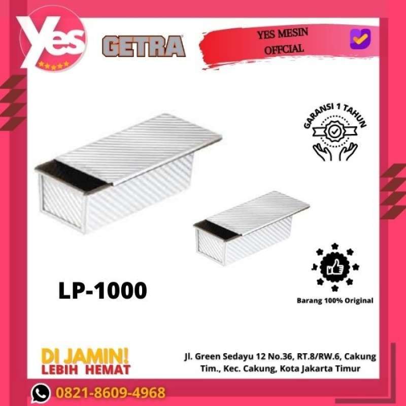Promo GETRA LP-1000 BAKERY PAN LOAF BOX TEFLON COATED INSIDE loyang tawar Diskon 23% di Seller ...