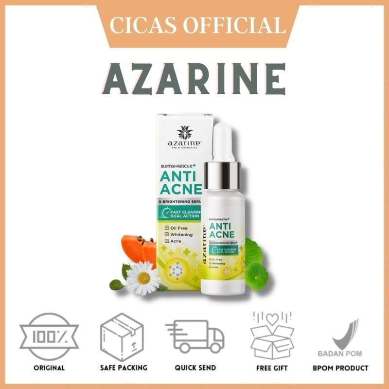 Jual Azarine Anti Acne & Brightening Serum 20ml di Seller Station ...