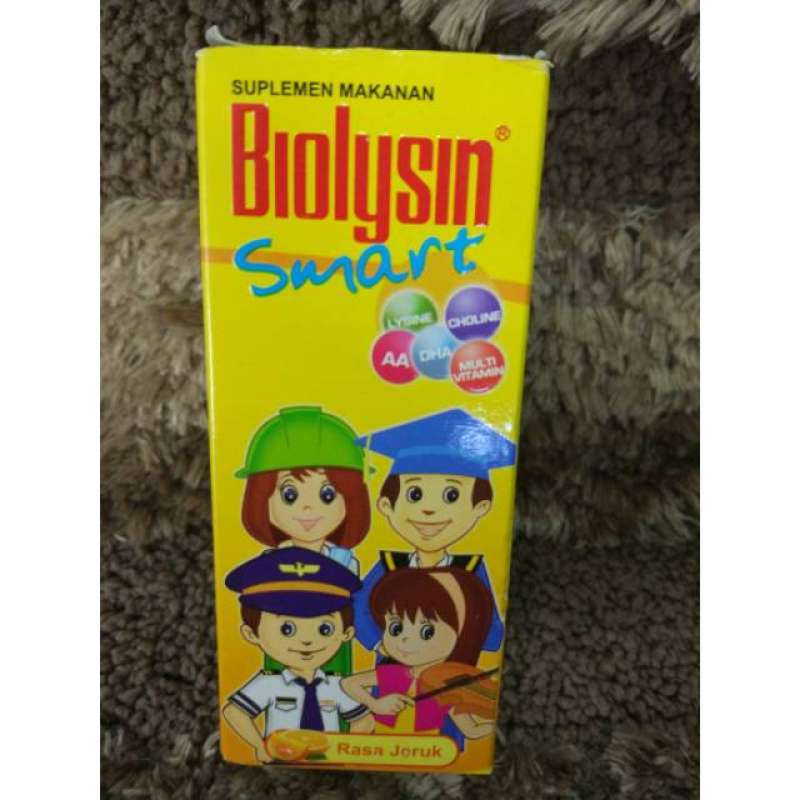 Jual Biolysin smart syrup ( suplemen anak ) di Seller Toko Susu Asia ...