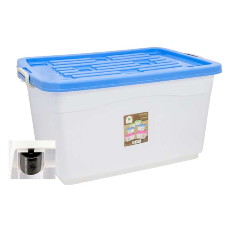 Promo Green Leaf 7885 Container Box Roda 210Liter Jumbo Kotak Plastik ...