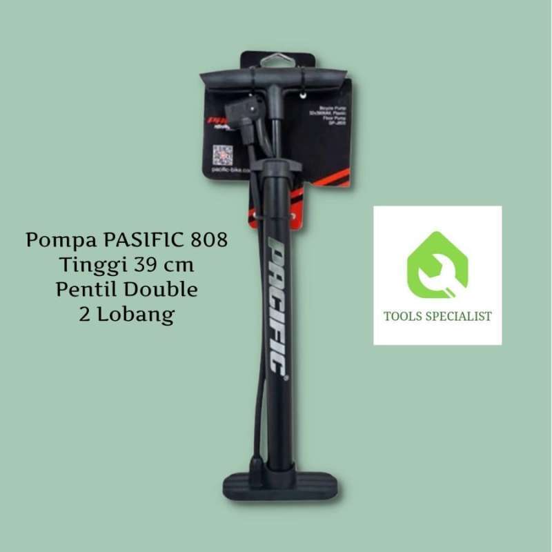Jual Pompa Angin Tabung Meter Pacific Pompa Ban Motor Sepeda Bola ...