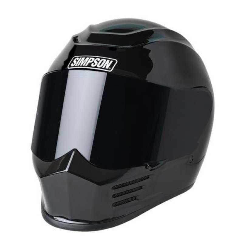 Jual SIMPSON SPEED BANDIT BLACK GLOSS | HELM FULL FACE | ORIGINAL ...