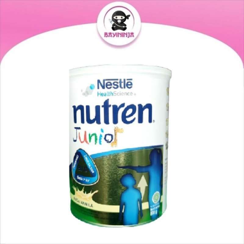 Promo NUTREN Junior 1-10 Tahun Vanila Susu Complete Nutrition Tin 800g ...