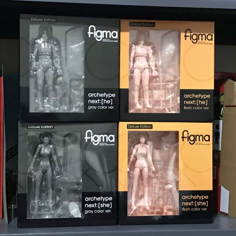 Jual Figma Archetype He She Male Female Deluxe Version Include Stand ...