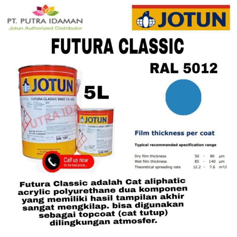 Promo Jotun Cat Kapal / Futura Classic 5 Liter / 5012 Cat Jotun Marine Diskon 5% Di Seller ...