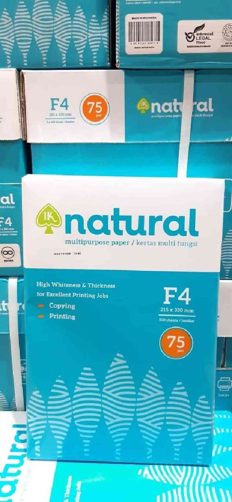 Jual Kertas Hvs 75gr F4 Natural / Rim Di Seller Tbmomerr - Kalijudan ...