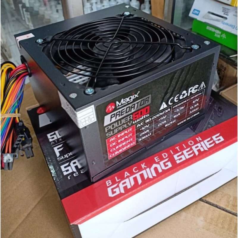 Jual PSU PC Komputer - Power Supply 500W Predator Magix di Seller NEW ...