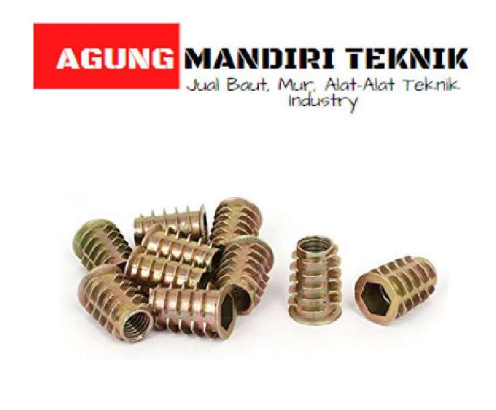 Jual Mur Nanas 8mm Mur Tanam Kayu Pasangan Baut Knockdown Furniture 8 ...