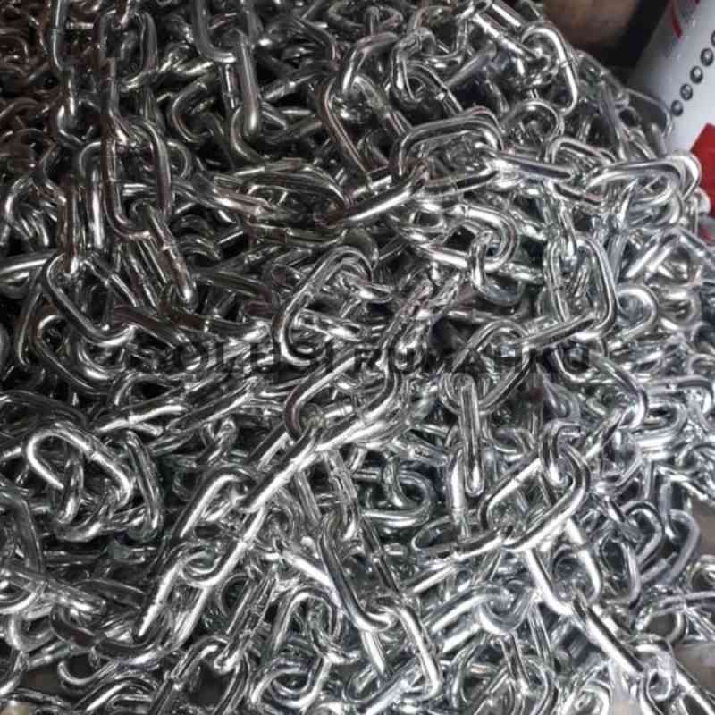 Jual Rantai Besi 6 Mm Rantai Besi 1/4 Rantai Serbaguna 6mm Per Meter Di ...