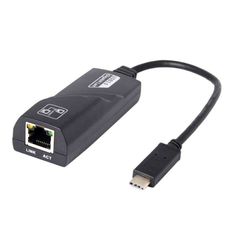 Jual Adaptor Jaringan Tipec Ke Ethernet Adaptor Jaringan Lan Rj45 1000m ...