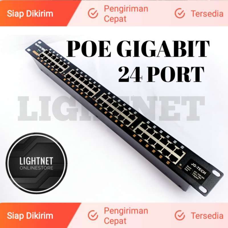 Jual POE injector GIGABYTE 24 Port Central Power Over Ethernet ...