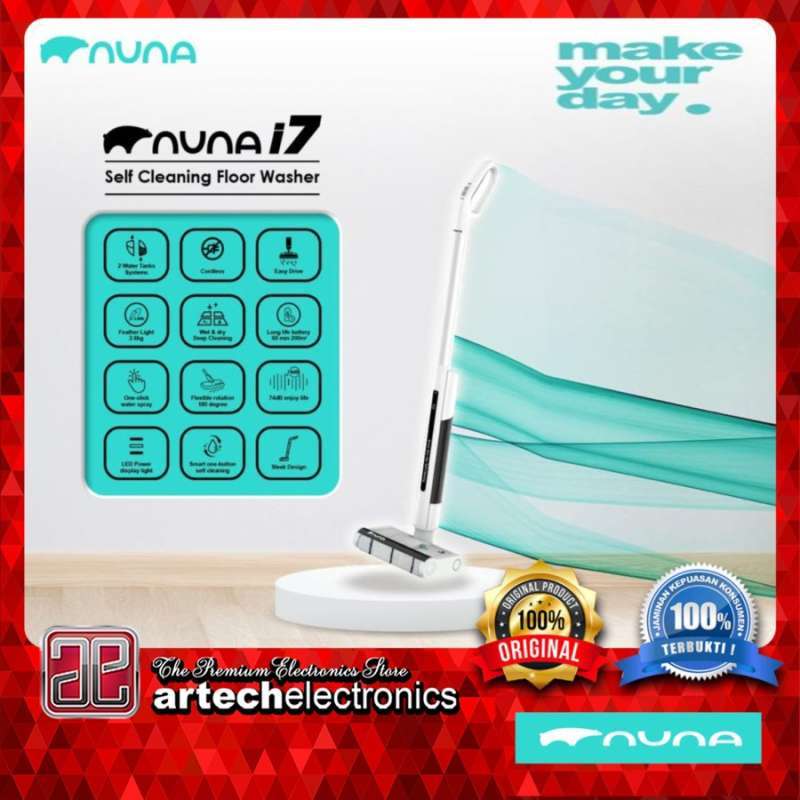 Jual NUNA Cordless Wet Dry Sterilisation Vacuum Cleaner NUNA-I7 di ...