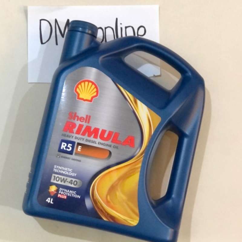 Jual Shell Rimula R5E kemasan 4L / Oli Mesin Diesel 10W-40 di Seller ...