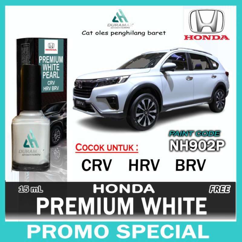 Promo Cat Oles Premium Opal White Pearl Honda Brv Hrv 2022up Putih Opal ...