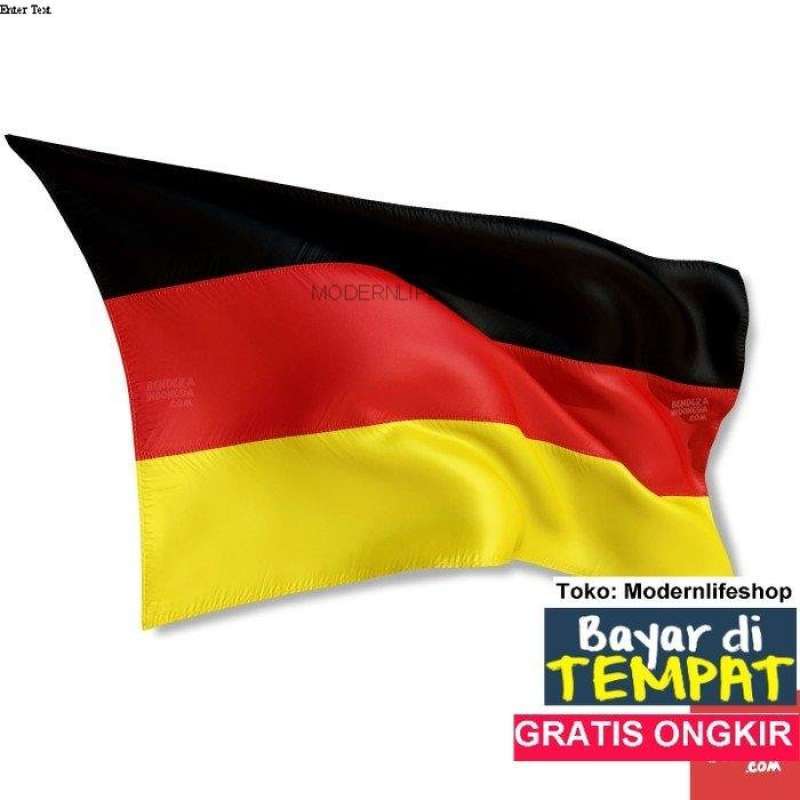 Promo Bendera Negara Jerman - 130cm x 90cm Kain Katun Ukuran Jumbo ...