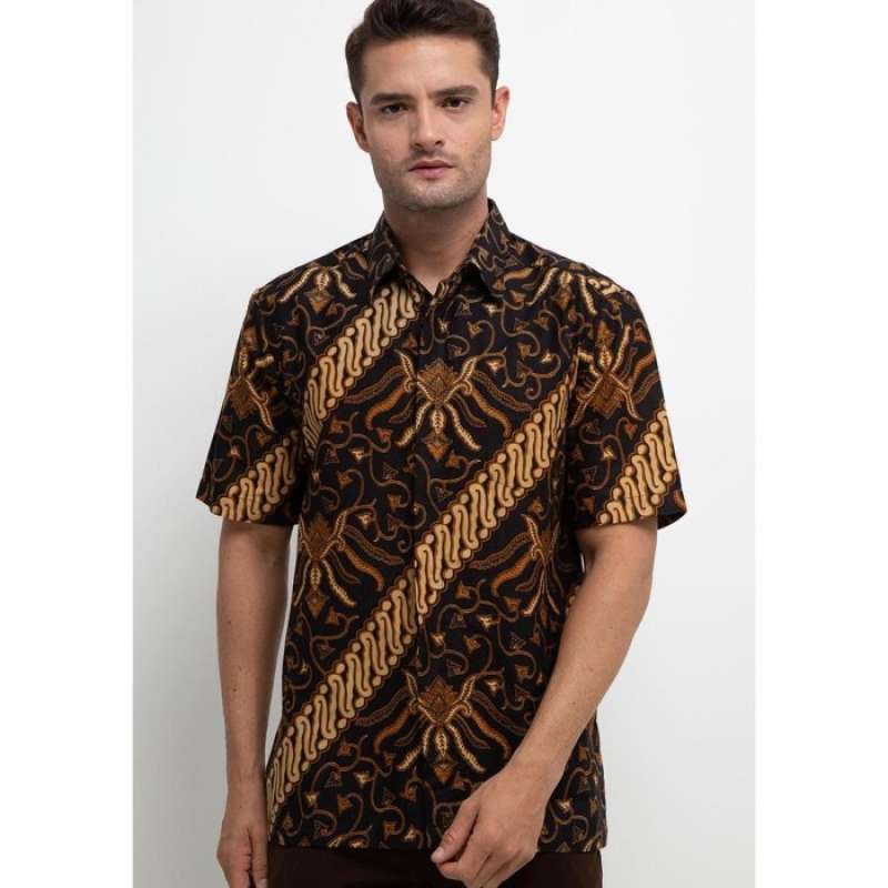 Jual Arjuna Weda Hem Pria Batik Lereng Pisan Bali di Seller selia shop ...
