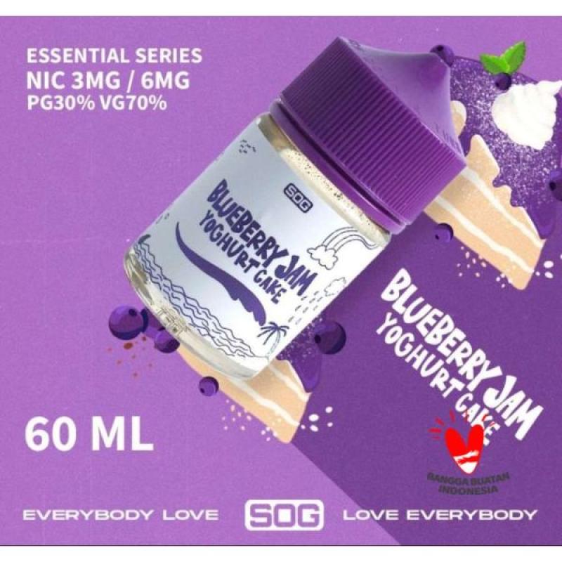 Jual Sog Essential Blueberry Jam Yoghurt Cake 60ml By Sog Project ...