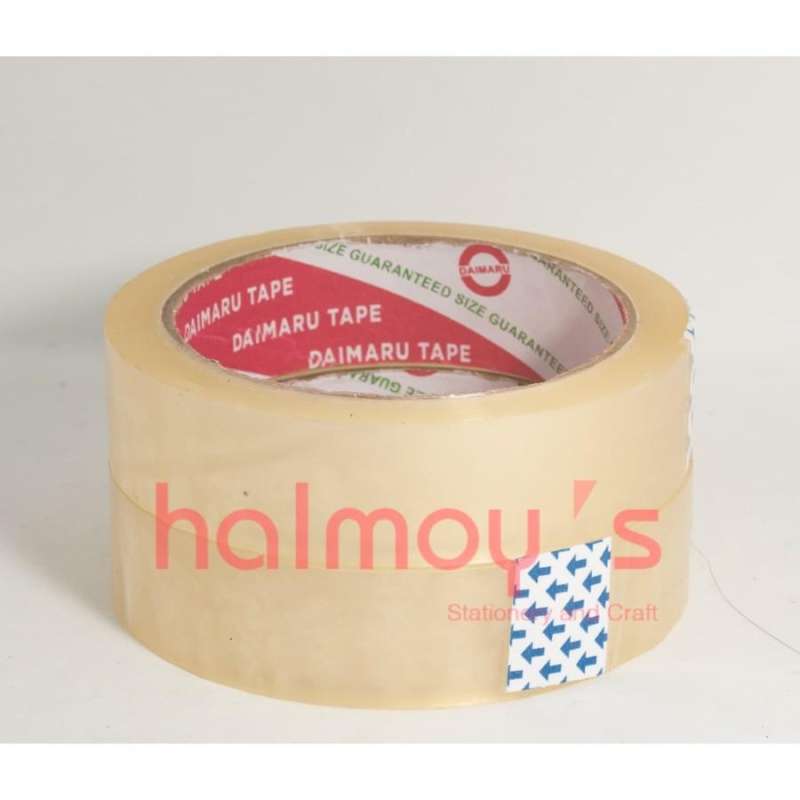 Jual ISOLASI / SELOTIP DAIMARU BENING / TRANSPARAN 1 INCI 72 YARDS di Seller halmoy - Pasar Baru ...