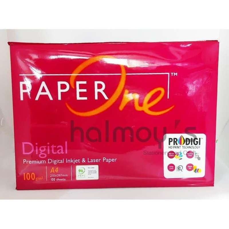 Jual KERTAS HVS A4 PAPER ONE 100 GSM di Seller halmoy - Pasar Baru ...