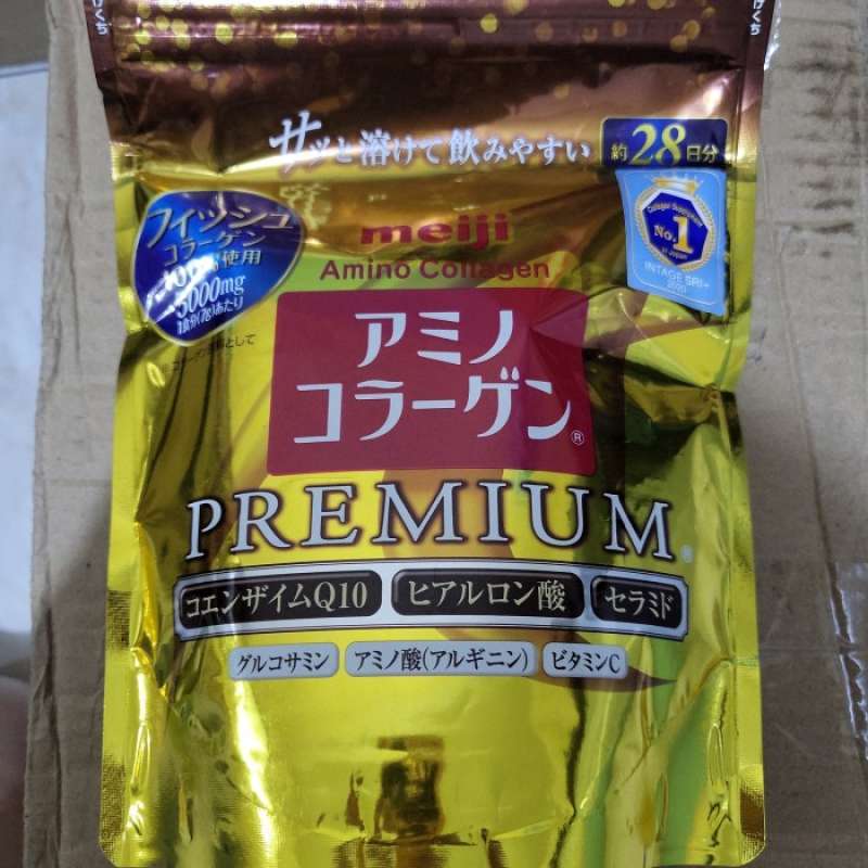 Jual Meiji Amino Collagen Premium Gold / Meiji Kolagen Kaleng dan ...