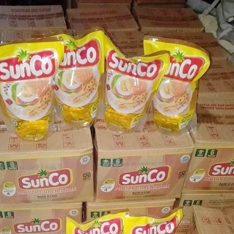 Promo Sunco Promo Minyak Goreng [refill/ 2 Liter/1 Dus/6 Pouch] (khusus ...