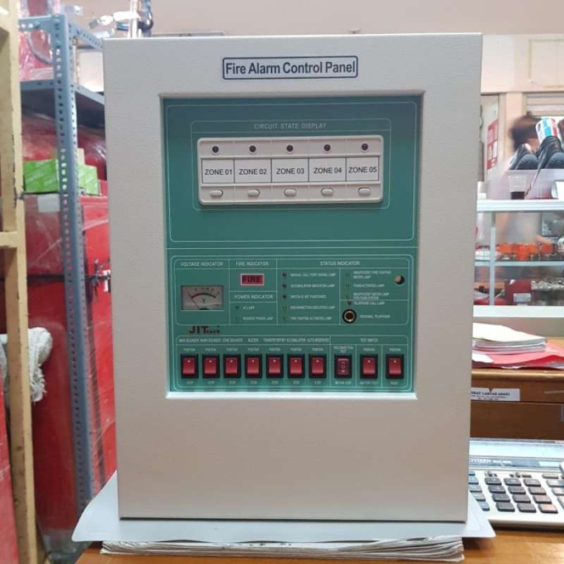 Promo master control panel fire alarm 5zone JITECH Diskon 33% di Seller ...