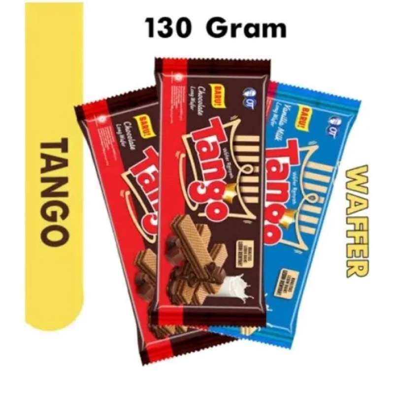 Jual wafer tango wafer coklat wafer vanilla di Seller snack melinial ...