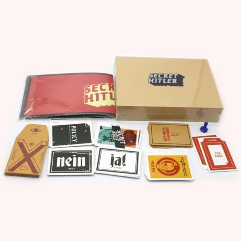 Jual MONOPOLIS Secret Hitler Board Game Puzzle Game Permainan Card Gamh ...