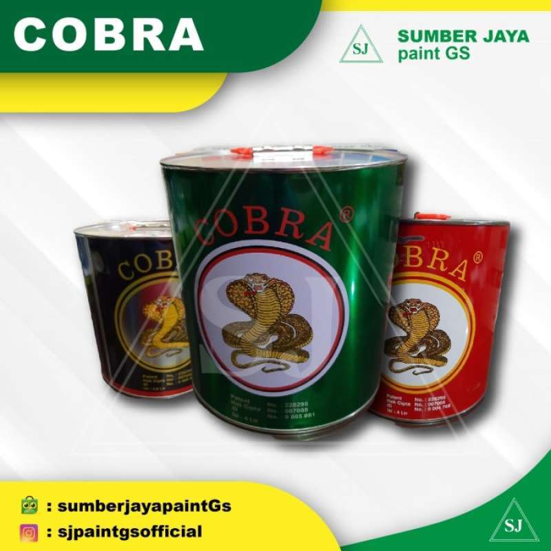 Promo Thinner Cobra Hitam 1 Liter Diskon 33% di Seller Taylaa Shop ...