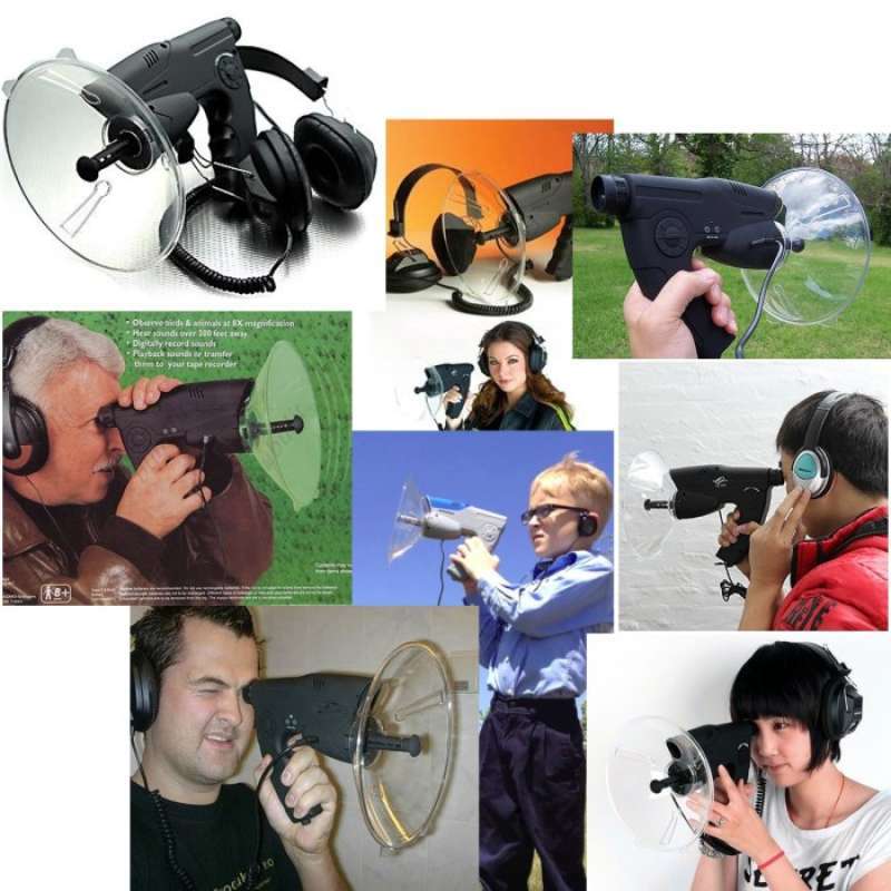 Promo Spy Ear Amplifier Outdoor Listening + Parabolic + Record ...